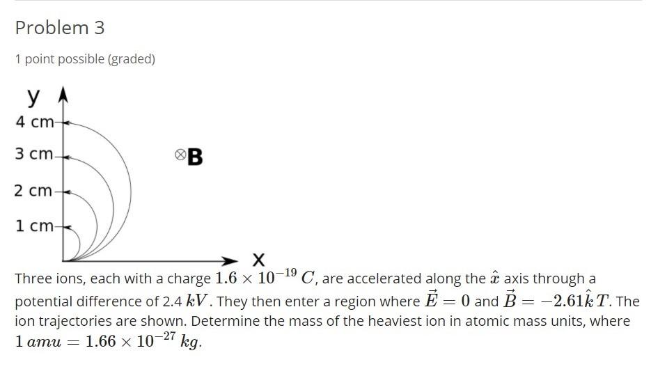 Solved Problem 3 1 point possible (graded) у 4 cm 3 cm ⓇB 2 | Chegg.com