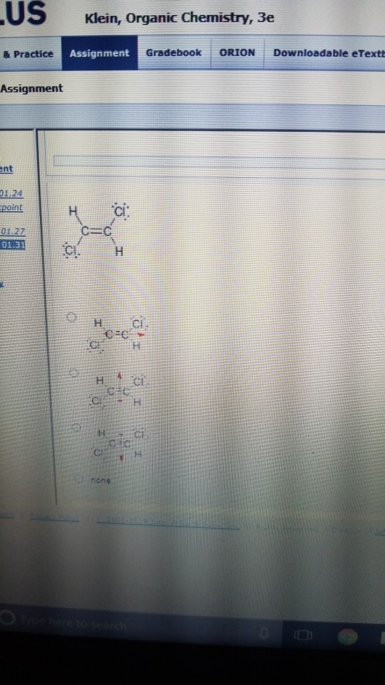 Solved plulcompeeugen/student/r Klein, Organic Chemistry, 3e | Chegg.com