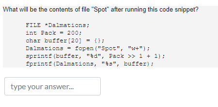 Solved What will be the contents of file "Spot" after | Chegg.com