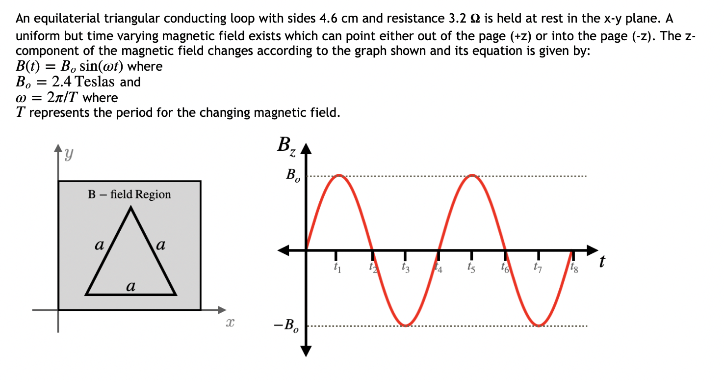 Solved 6) What is the magnitude of the EMF induced in the | Chegg.com