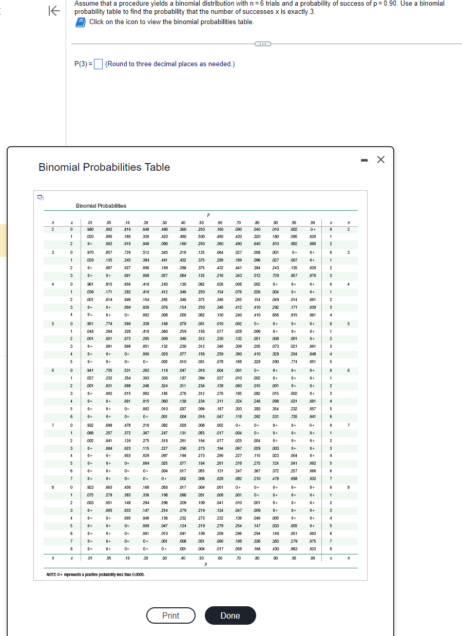 Solved Assume that a procedure yields a binomial | Chegg.com
