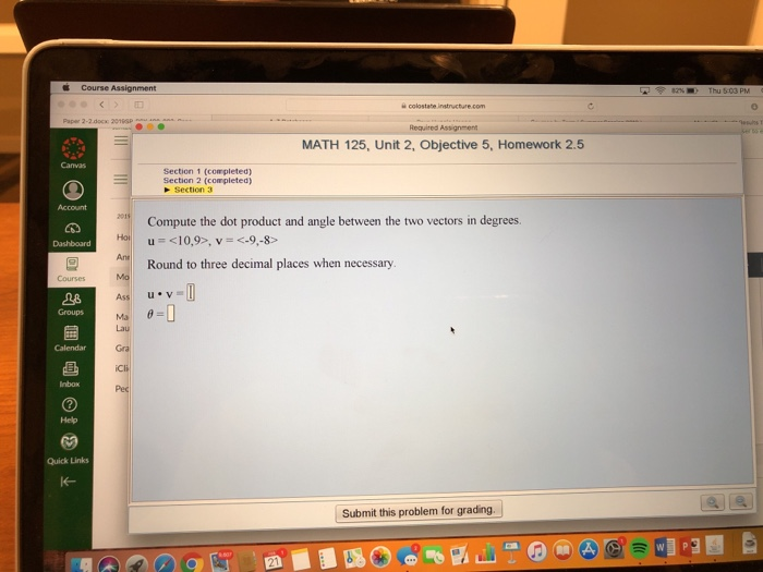 Solved Course Assignment ete MATH 125, Unit 2, Objective 5, | Chegg.com