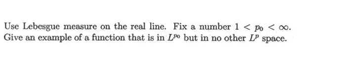 Solved Use Lebesgue measure on the real line. Fix a number 1 | Chegg.com