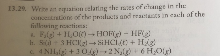 Solved 1 .29. Write an equation relating the rates of change | Chegg.com