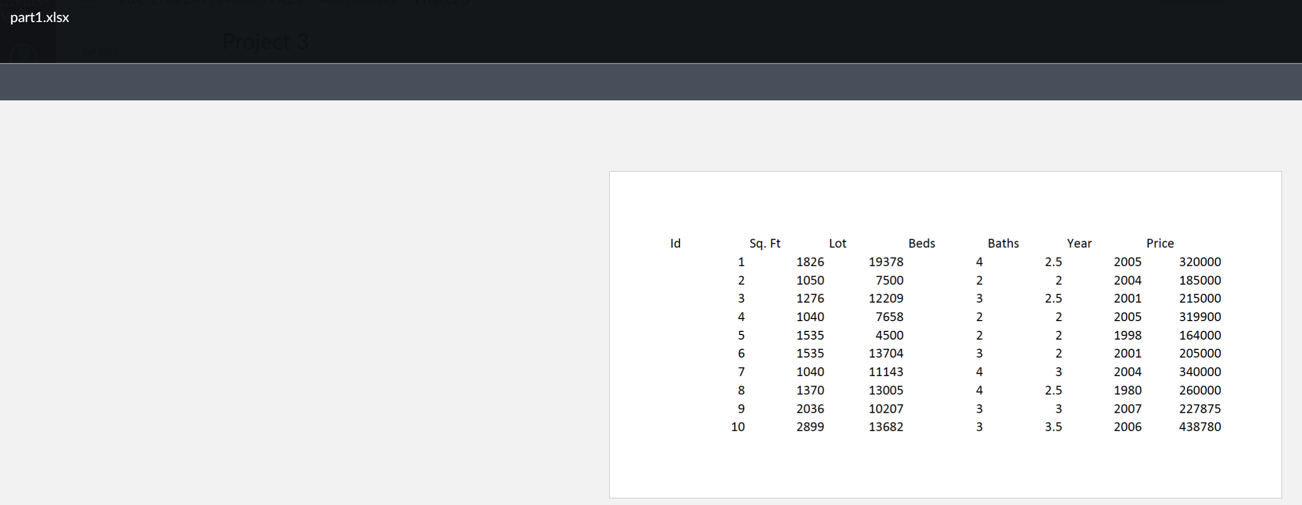 Solved In this part, we consider the dataset with a set of 5 | Chegg.com