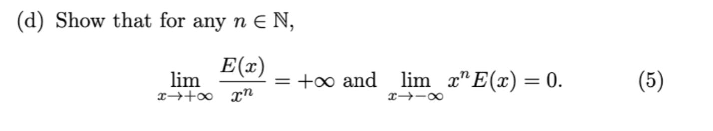 Solved 3. Consider the function E:R→R defined by | Chegg.com