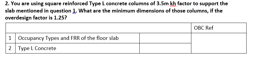 Ontario Building Code You are using square | Chegg.com