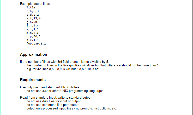 Assignment 2 Bash Program Write A Bash Program To
