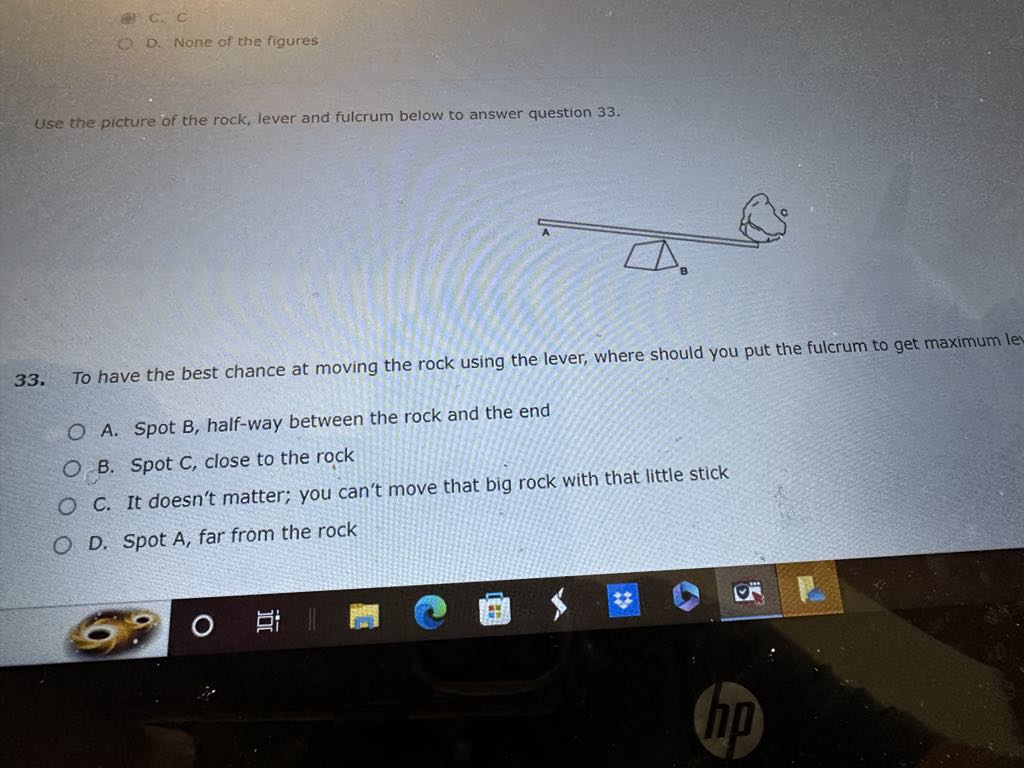 Solved C. ﻿CD. ﻿None of the figuresUse the picture of the | Chegg.com