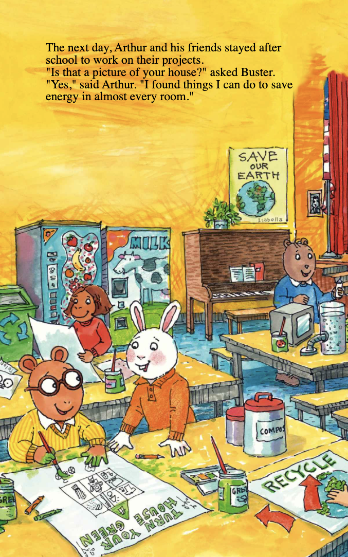 Solved MARC BROWN ARTHUR Turns Green DE MARC BROWN ARTHUR | Chegg.com