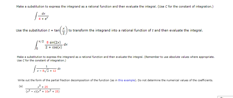 Solved Make a substitution to express the integrand as a | Chegg.com