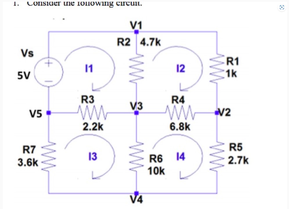 Solve using nodal analysis V4 ﻿is ground node | Chegg.com