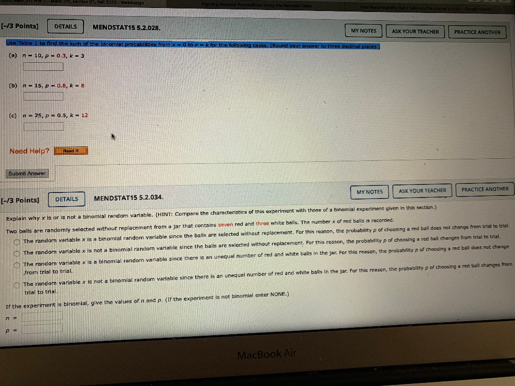 Solved Fall 2020 WebAssign Find the [-/3 Points] DETAILS | Chegg.com
