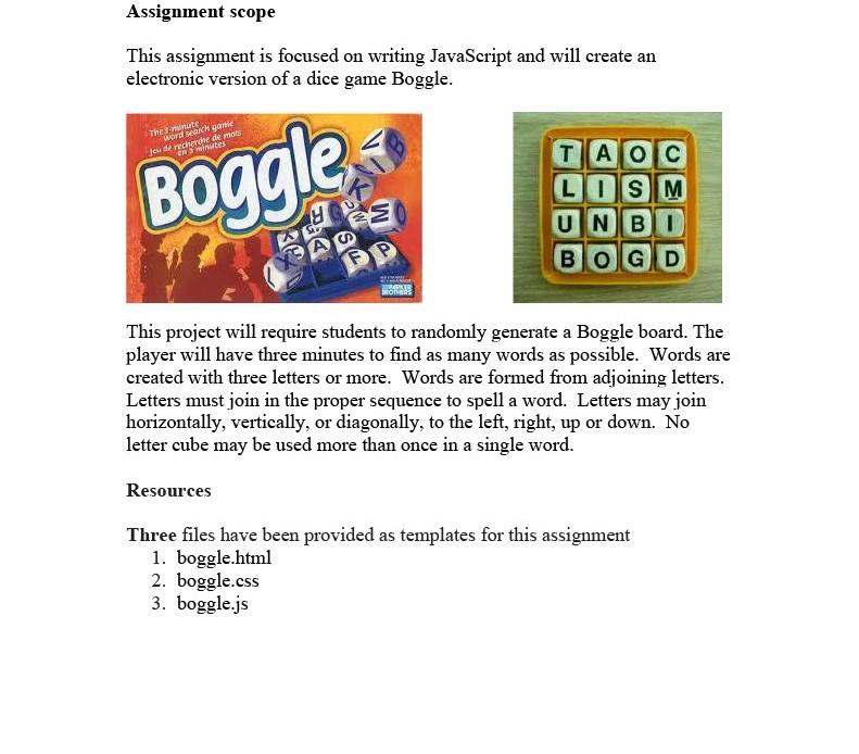 Solved Assignment scope This assignment is focused on | Chegg.com