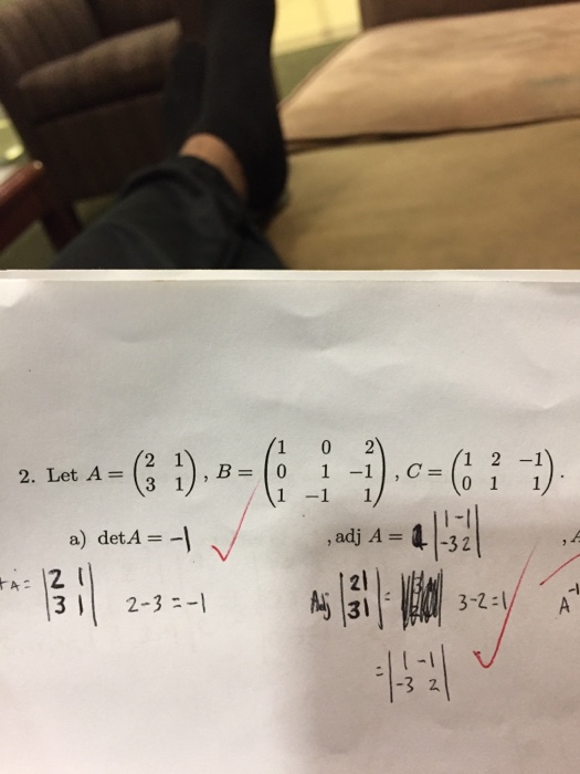 Solved C Find A Matrix X Such That Axb 3 C