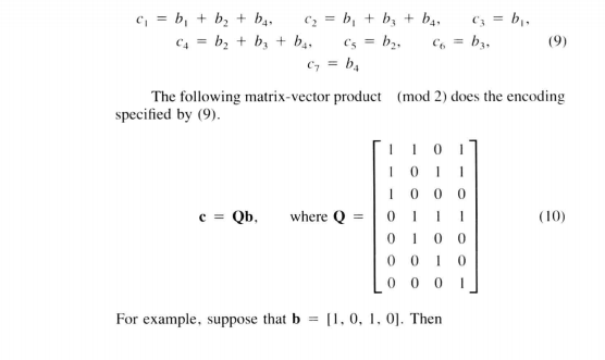 18. (a) Explain why the Hamming code in Example 4 | Chegg.com