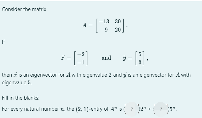 Solved The answer is 3 and -3 but I don't know how to get | Chegg.com
