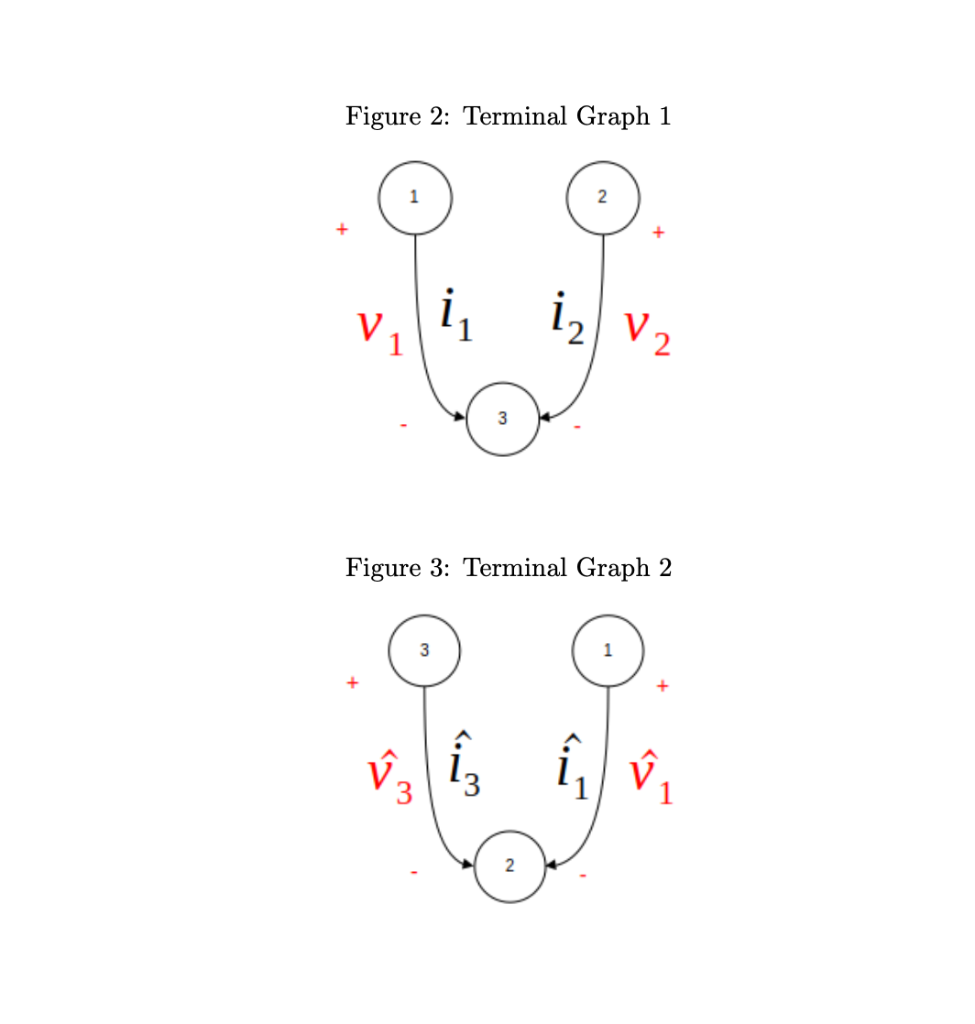 Solved A linear three-terminal circuit element is shown in | Chegg.com