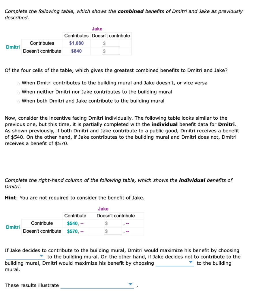 Solved 3. Voluntary contributions toward a public good | Chegg.com