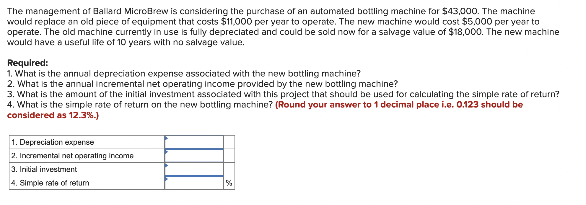 Solved Required: 1. Determine the payback period of the | Chegg.com