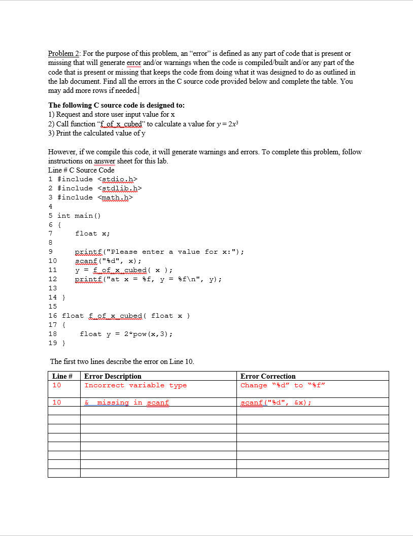 Solved Problem 2: For the purpose of this problem, an | Chegg.com