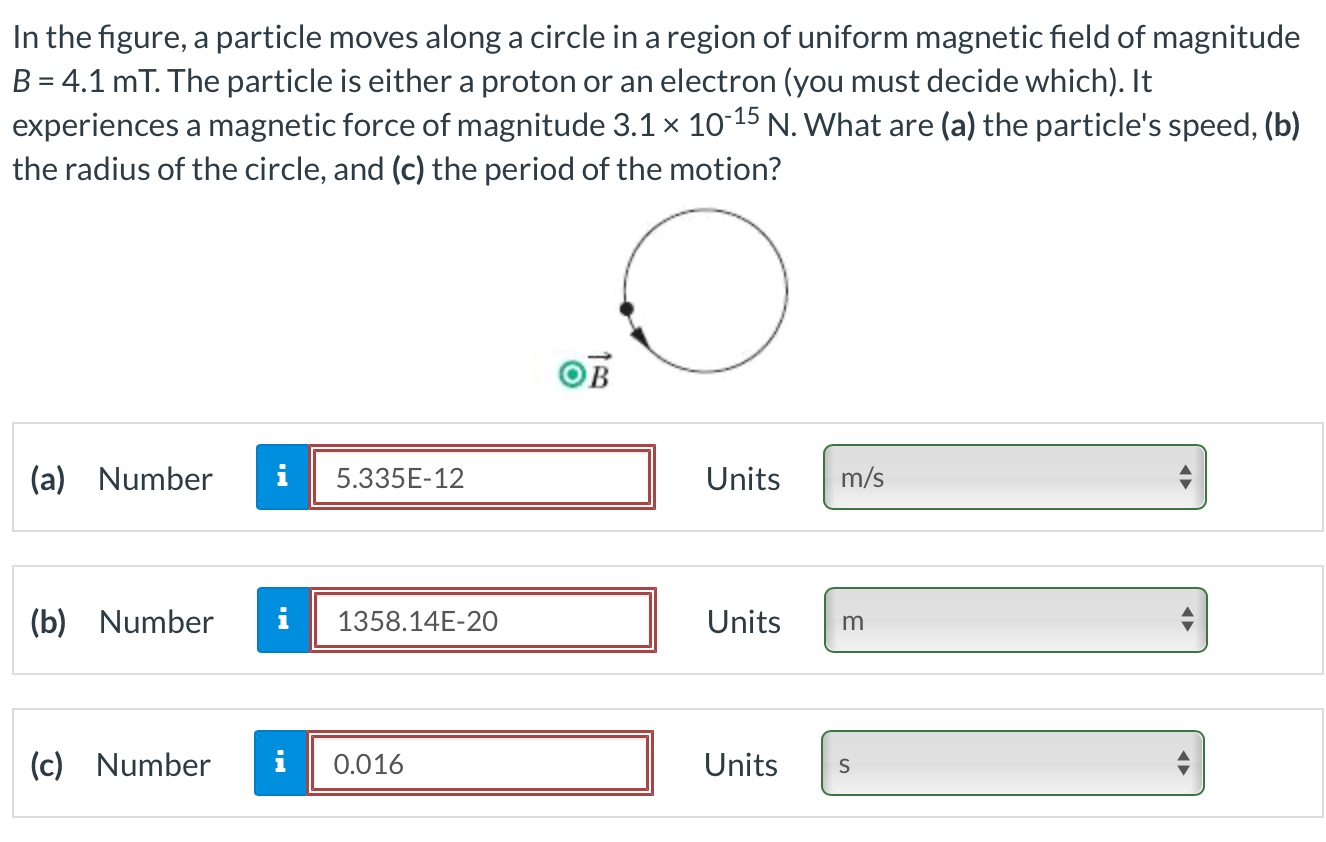 Solved In the figure, a particle moves along a circle in a | Chegg.com
