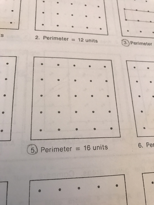 Solved How would you draw a shape that has a perimeter of 16 | Chegg.com