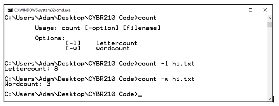 Solved Command Line Arguments Are Commonly Used In 5674