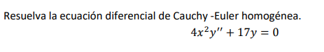 Solved 1. Solve the homogeneous differential equation : | Chegg.com