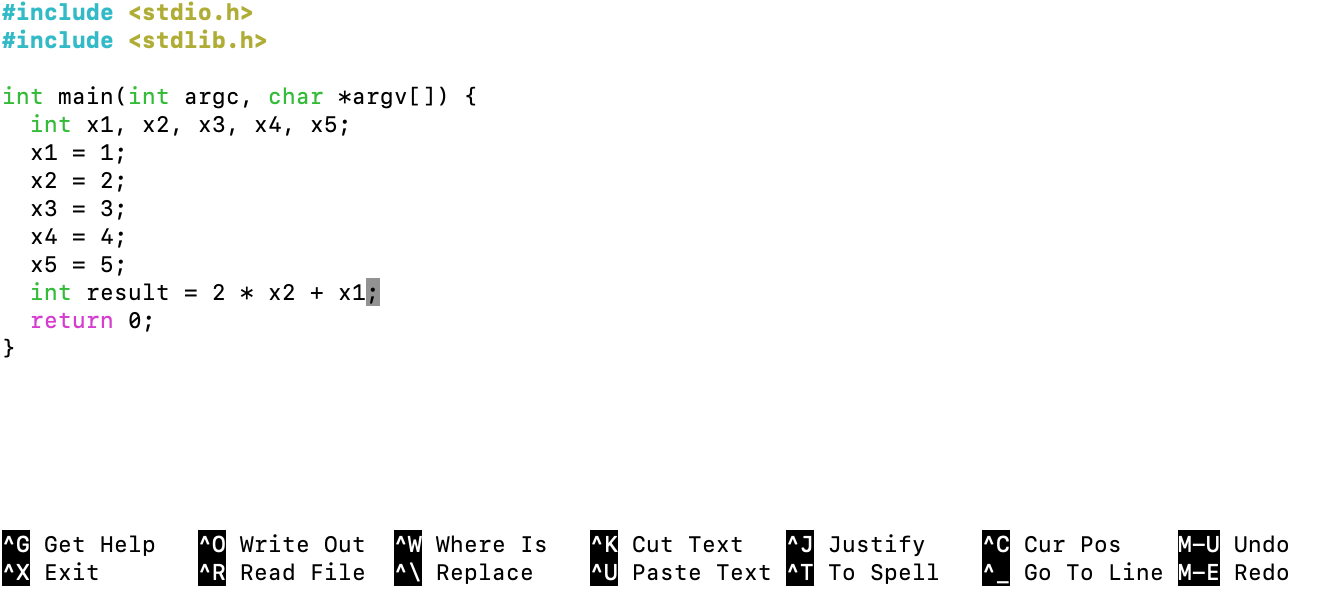 Solved I am trying to recreate this assembly code into C | Chegg.com