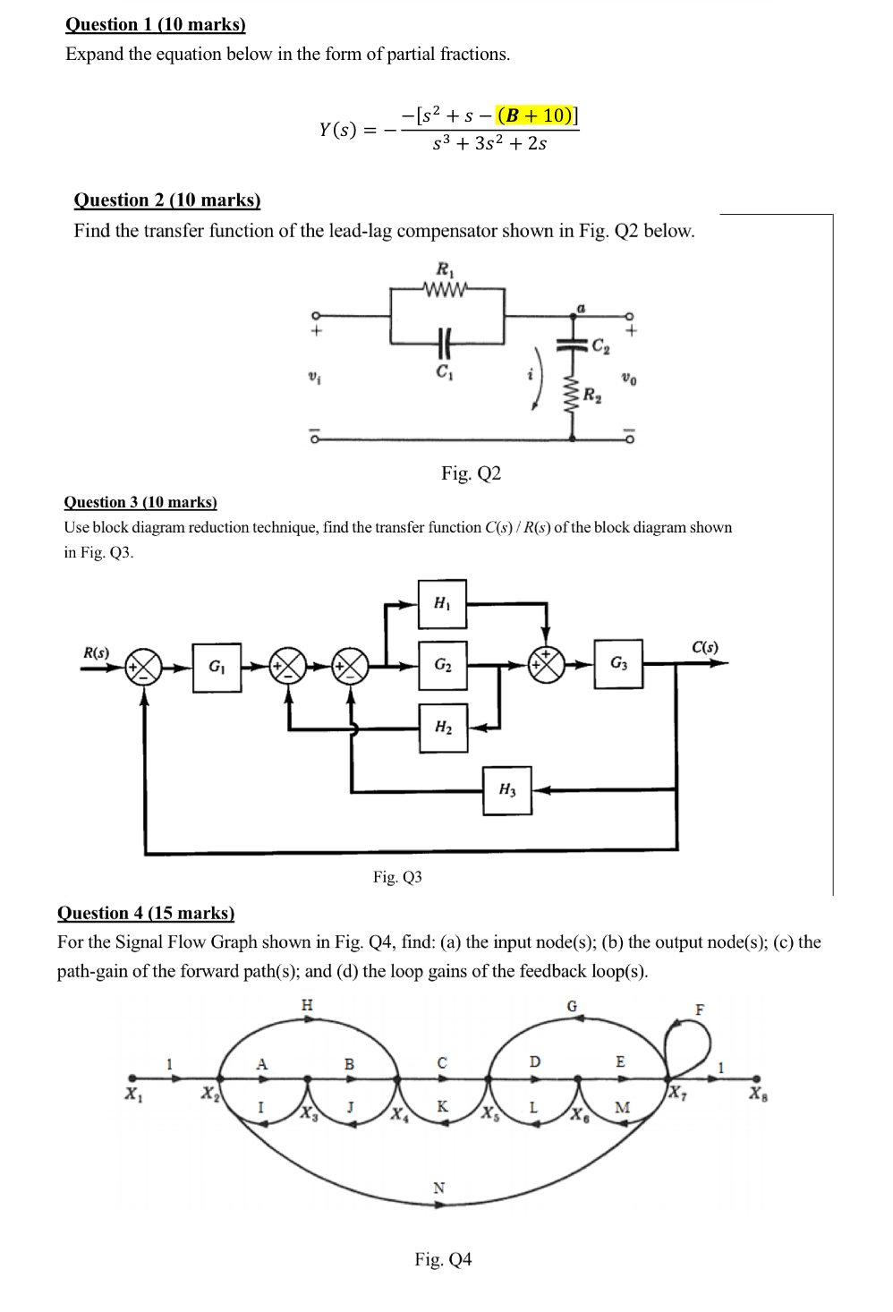 Solved Question 1 (10 ﻿marks)Expand the equation below in | Chegg.com
