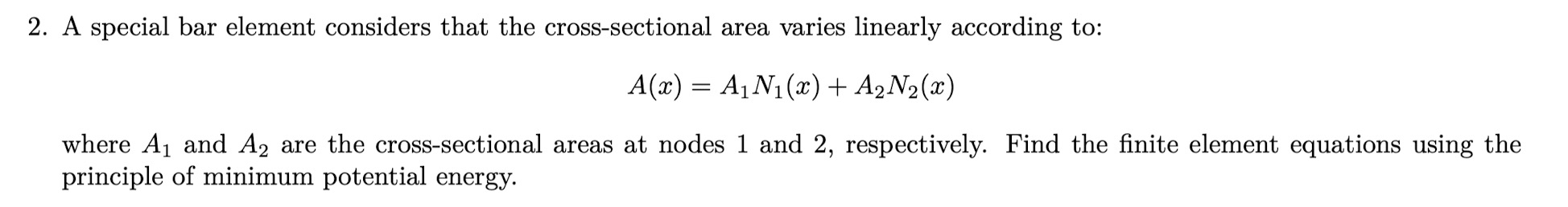 Solved A(x)=A1N1(x)+A2N2(x) where A1 and A2 are the | Chegg.com
