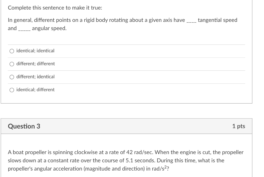 Solved Complete this sentence to make it true: tangential | Chegg.com