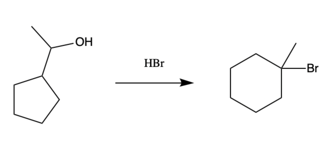 Solved OH HBr -Br o | Chegg.com