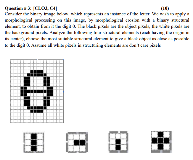 Solved Question 3 Clo3 C4 10 Consider The Binary 