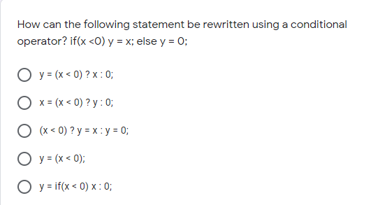 Solved How can the following statement be rewritten using a | Chegg.com