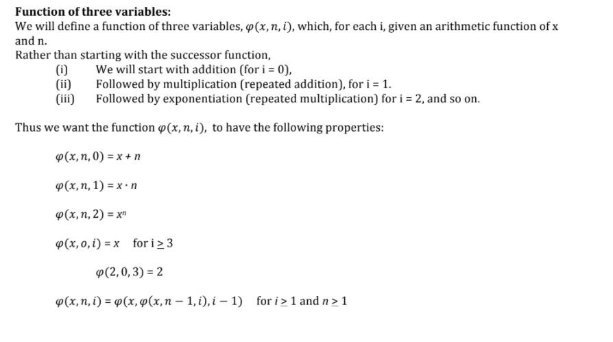 Solved Function of three variables: We will define a | Chegg.com