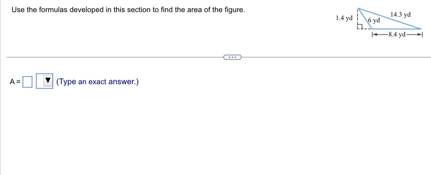 Solved Use the formulas developed in this section to find | Chegg.com