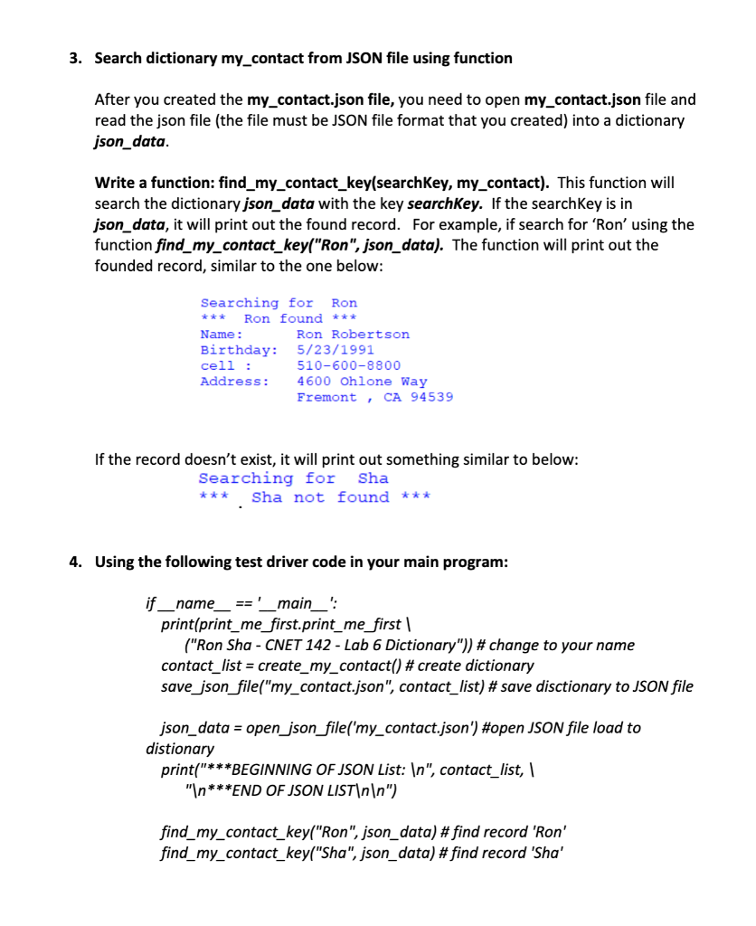 Solved Use dictionary to create a dictionary variable | Chegg.com