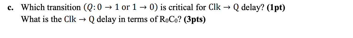 Solved PROBLEM 5: Flip-Flop Timing Parameters (15 pts) | Chegg.com