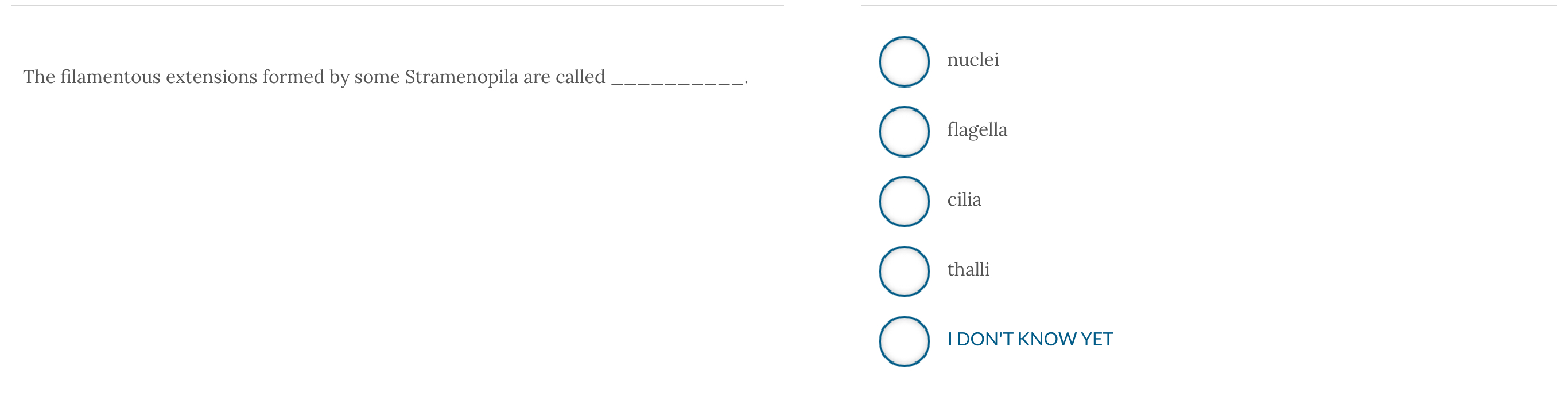 Solved The filamentous extensions formed by some | Chegg.com