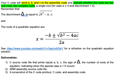 Solved Write a function that returns the number of roots of | Chegg.com