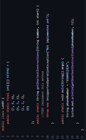 Solved Please use Java and my starting code to meet the | Chegg.com