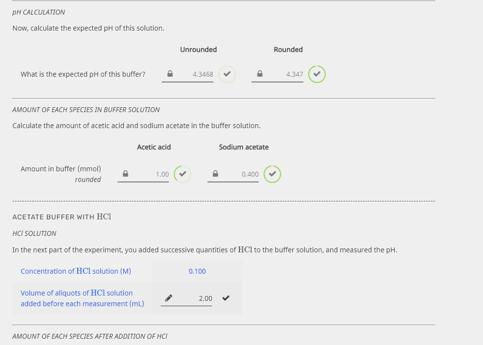 Solved 1. ACETATE BUFFER (125/306 Points; 41%) BUFFER | Chegg.com