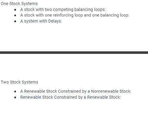 Solved Provide 1 example for each system we have covered in | Chegg.com