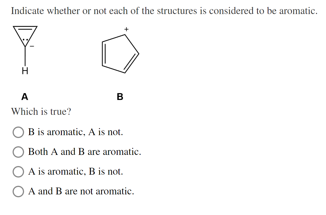 Solved Indicate whether or not each of the structures is | Chegg.com