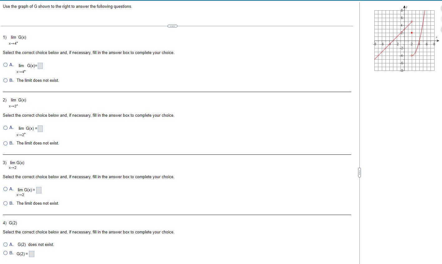 Solved Use the graph of G shown to the right to answer the | Chegg.com