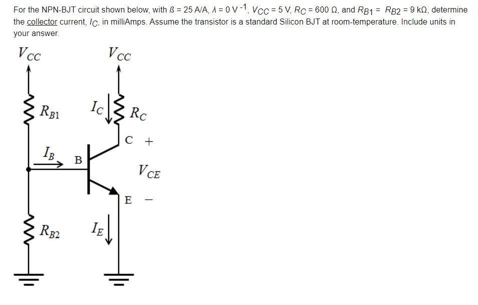 Solved The answer is 8mA. Can you work out why it is? | Chegg.com