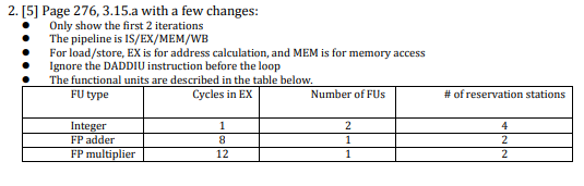 2. [5] Page 276, 3.15.a with a few changes: Only show | Chegg.com