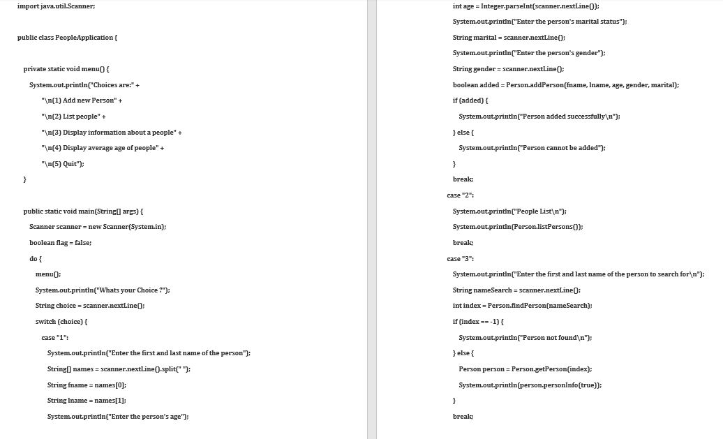 CIS 331 Programming Assignment #7 Extending the | Chegg.com